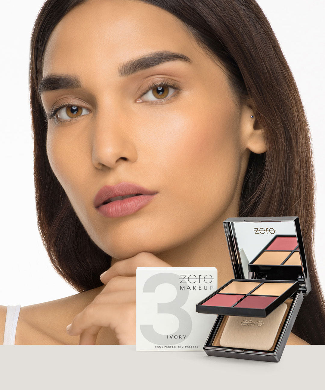 Face Perfecting Palette | All in One Makeup Palette – Global ZERO Makeup